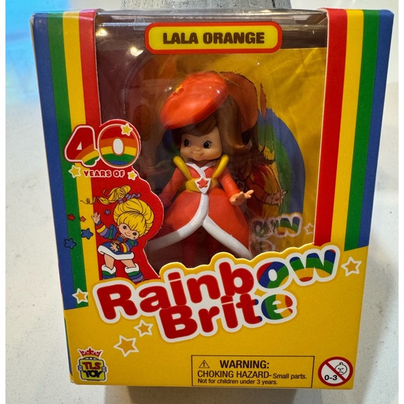 Rainbow Brite | Toys | Rainbow Brite Lala Orange Figure | Poshmark